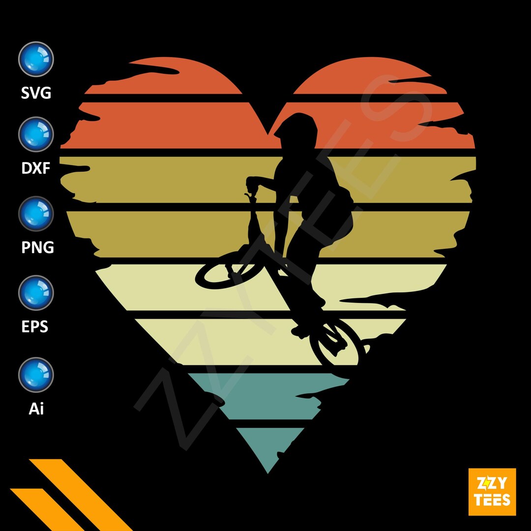 Bmx Svg, Bmx Cut File, Retro Svg, Motocross Svg, Motocross Bike, Svg ...