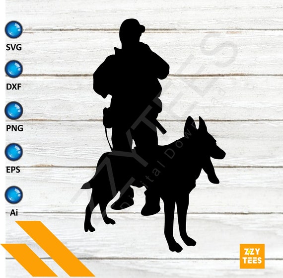 Army Dog Svg German Shepherds Svg Dutch Shepherds Svg | Etsy