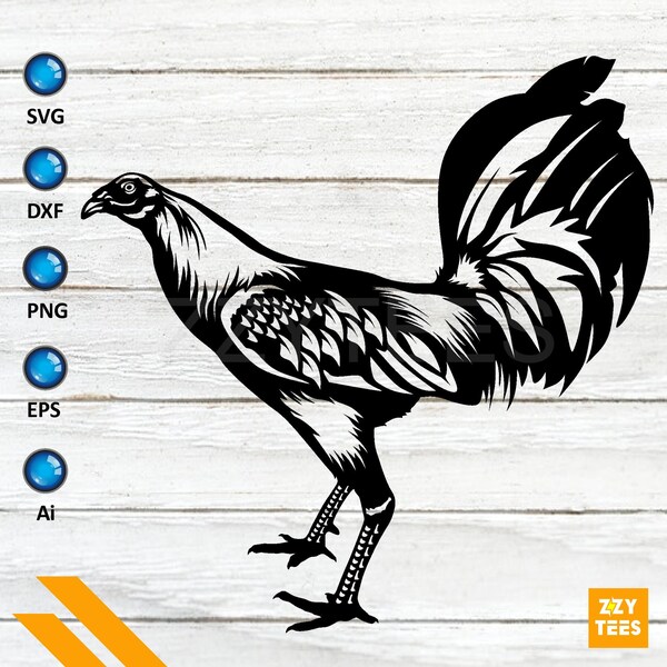 Gamefowl Svg - Etsy
