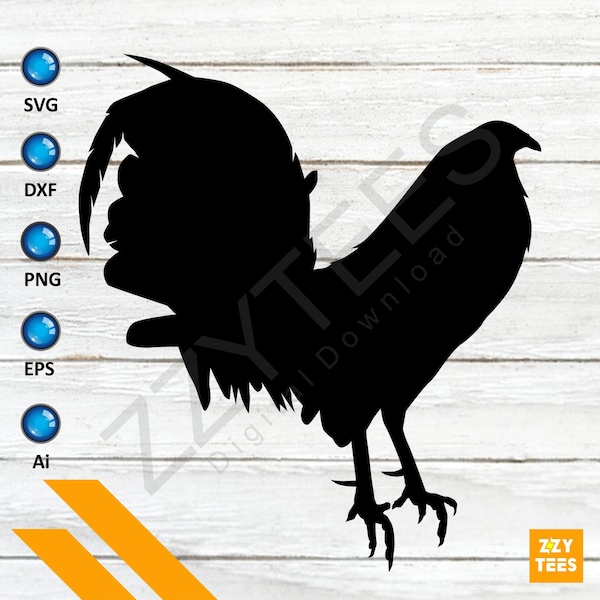 Rooster Decals - Etsy