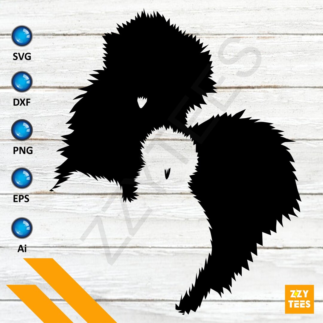 Abstract Silky Chicken SVG, Fluffy Chicken, Cute Chicken, Silkie ...