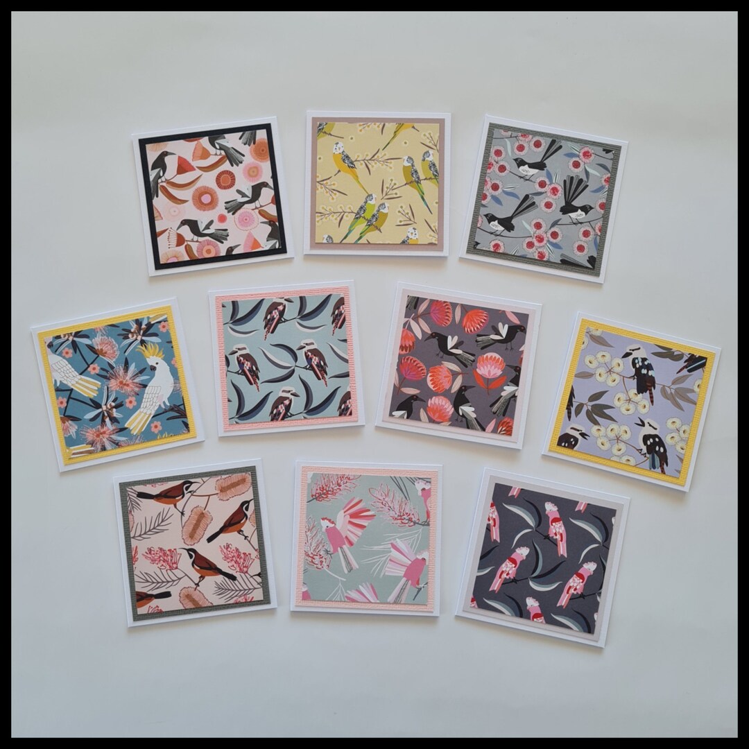Handmade Mini Gift Cards With Optional Envelopes 10 Pack/blank Gift ...