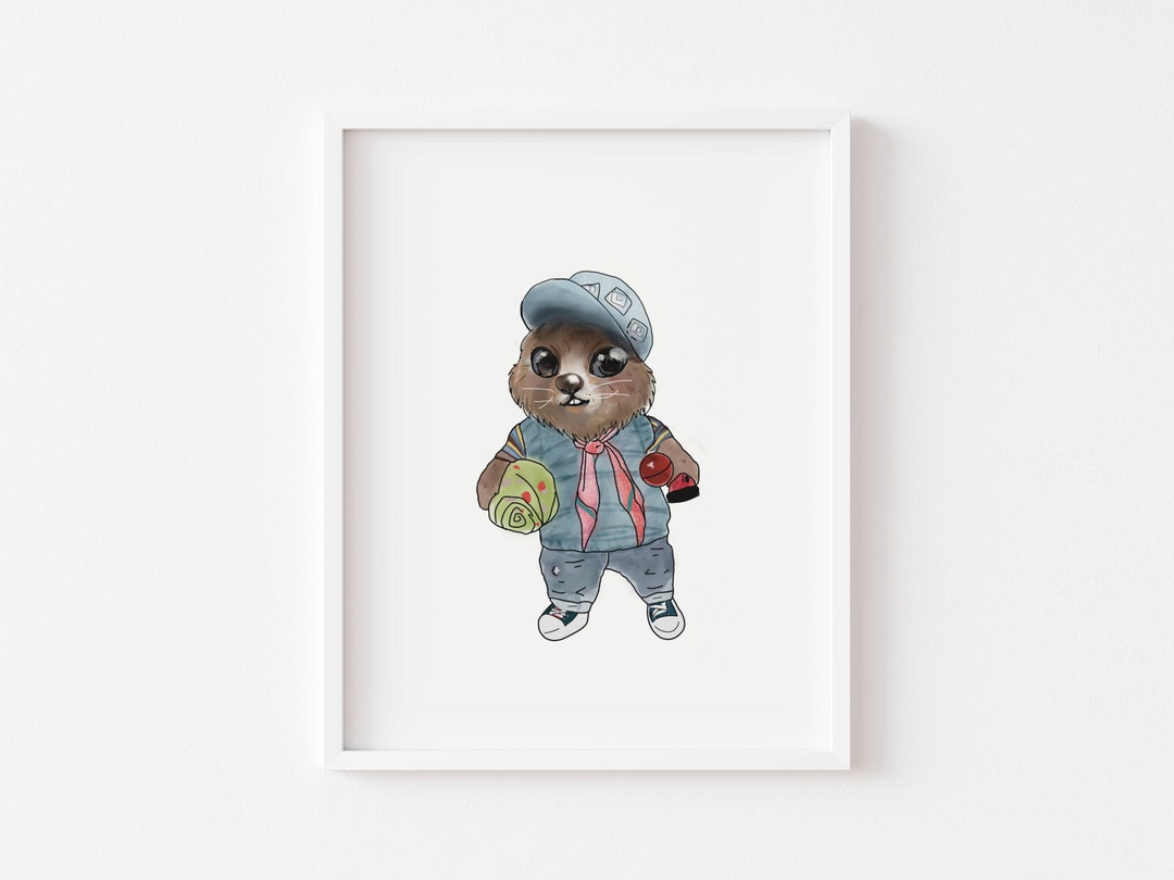 Sweet Tooth Bobby Poster Fan Art Printable Art Digital Download Large ...