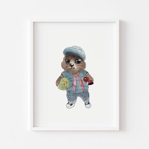 Sweet Tooth Bobby Poster Fan Art Printable Art Digital Download Large ...