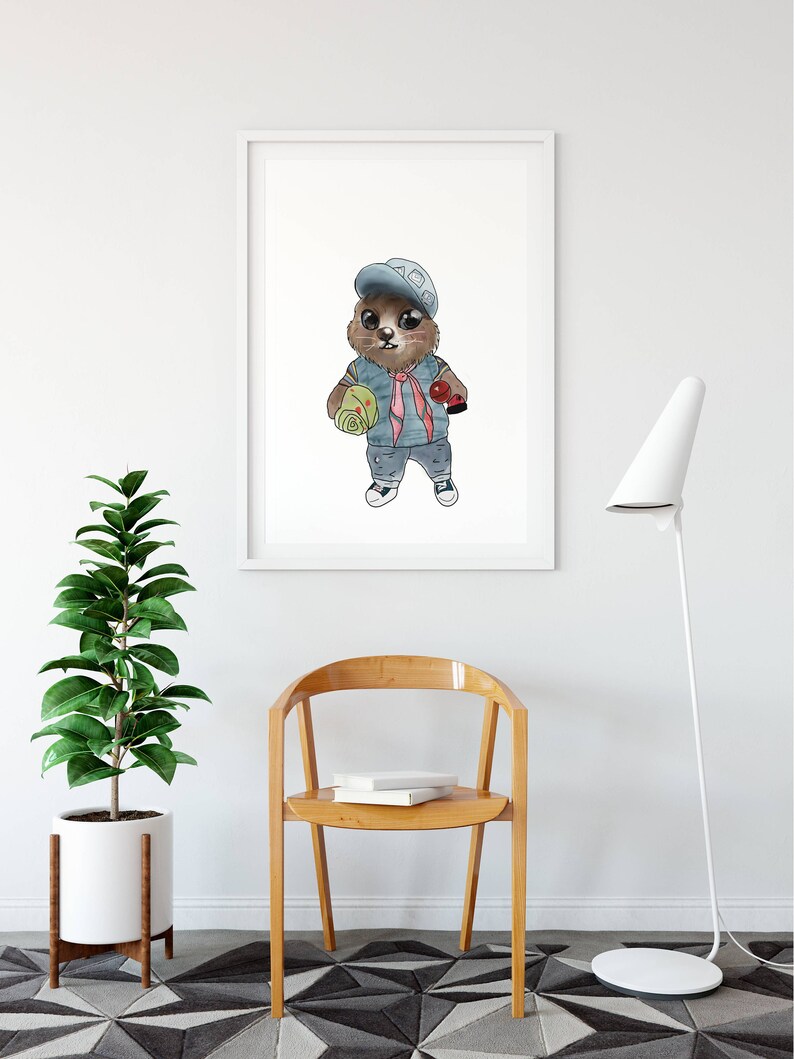 Sweet Tooth Bobby Poster Fan Art Printable Art Digital Download Large ...