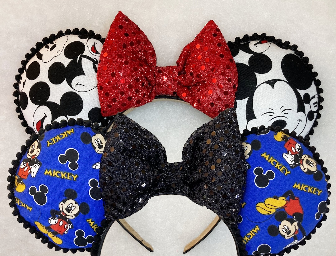 Mickey Mouse Disney Ears, Vintage Disney Ears, Cartoon Mouse Ears ...