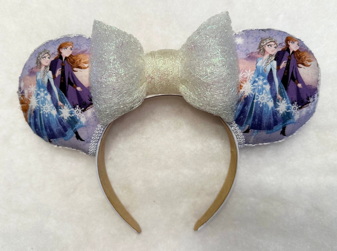 Frozen Disney Ears, Frozen Mouse Ears, Frozen Ears, Anna and Elsa ...