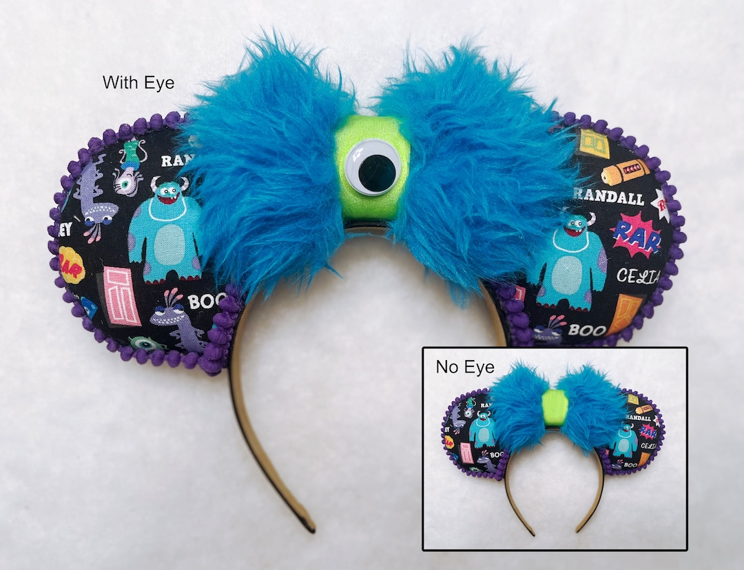 Monsters Inc Mouse Ears, Mouse Ears, Monsters Inc, Monsters Inc Disney ...