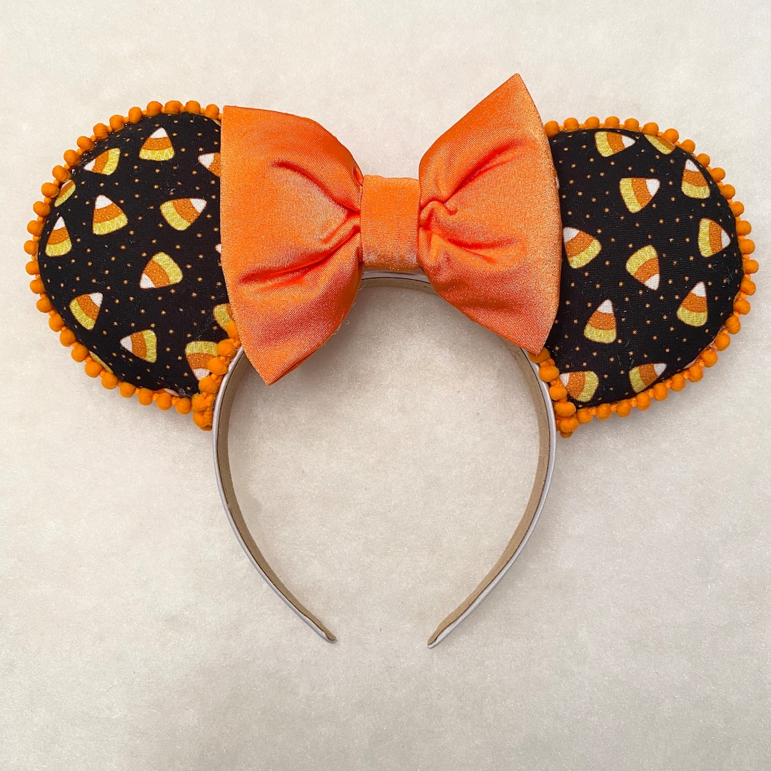 Halloween Candy Corn Treat Ears, Halloween Ears, Halloween Mouse Ears ...