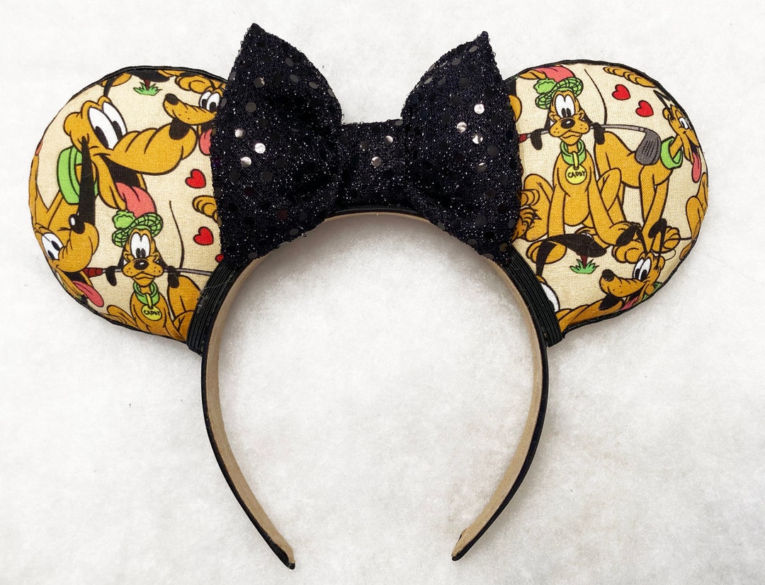 Pluto Mouse Ears, Mouse Ears, Pluto Ears, Pluto, Pluto Disney Ears - Etsy