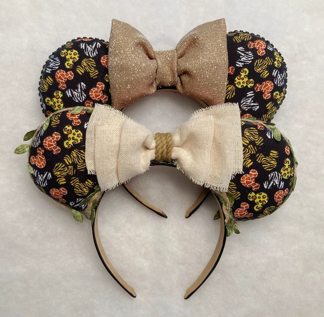 Jungle Safari Mouse Ears, Mouse Ears, Safari Mouse Ears, Jungle Mouse ...