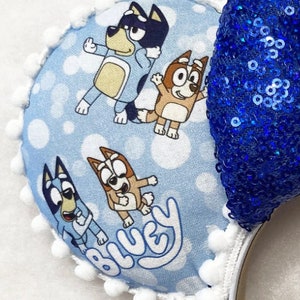 Bluey Mouse Ears, Mouse Ears, Bingo Ears, Bluey and Bingo, Bluey Disney ...