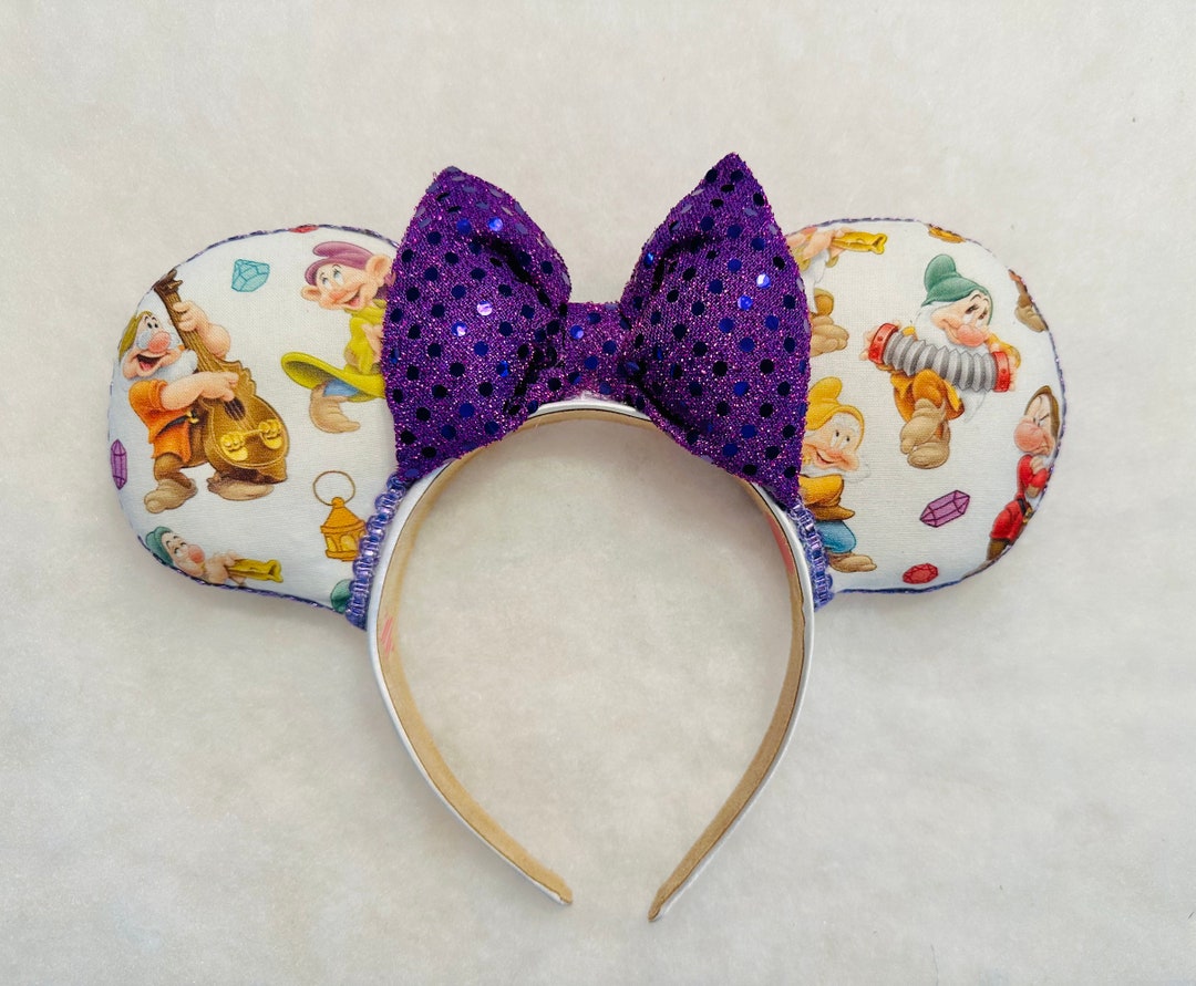 Seven Dwarfs Disney Ear, Seven Dwarfs Mouse Ears, Seven Dwarfs Ears ...