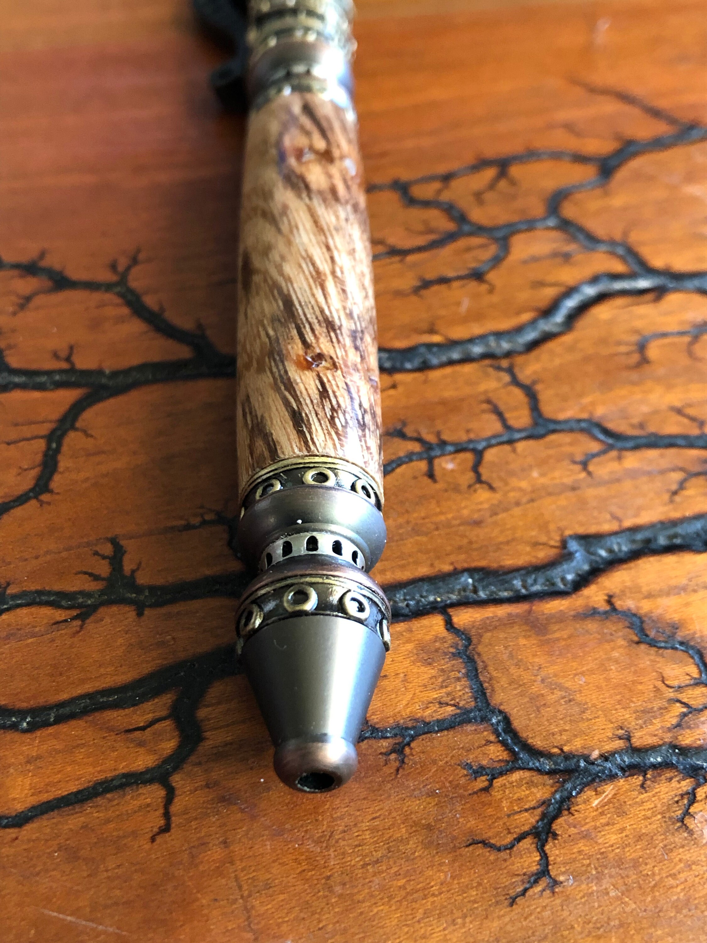 Steampump Wood Turned Pen Spalted Wood | Etsy