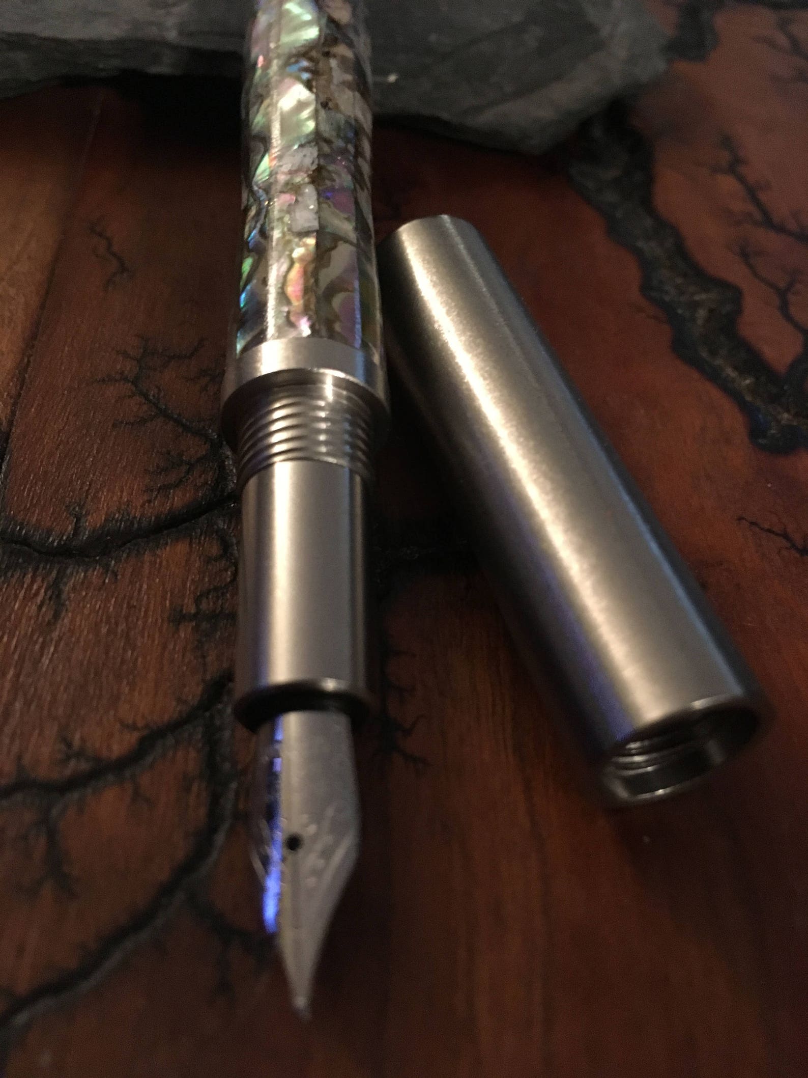 Turned Fountain Pen Specialty Acrylic | Etsy