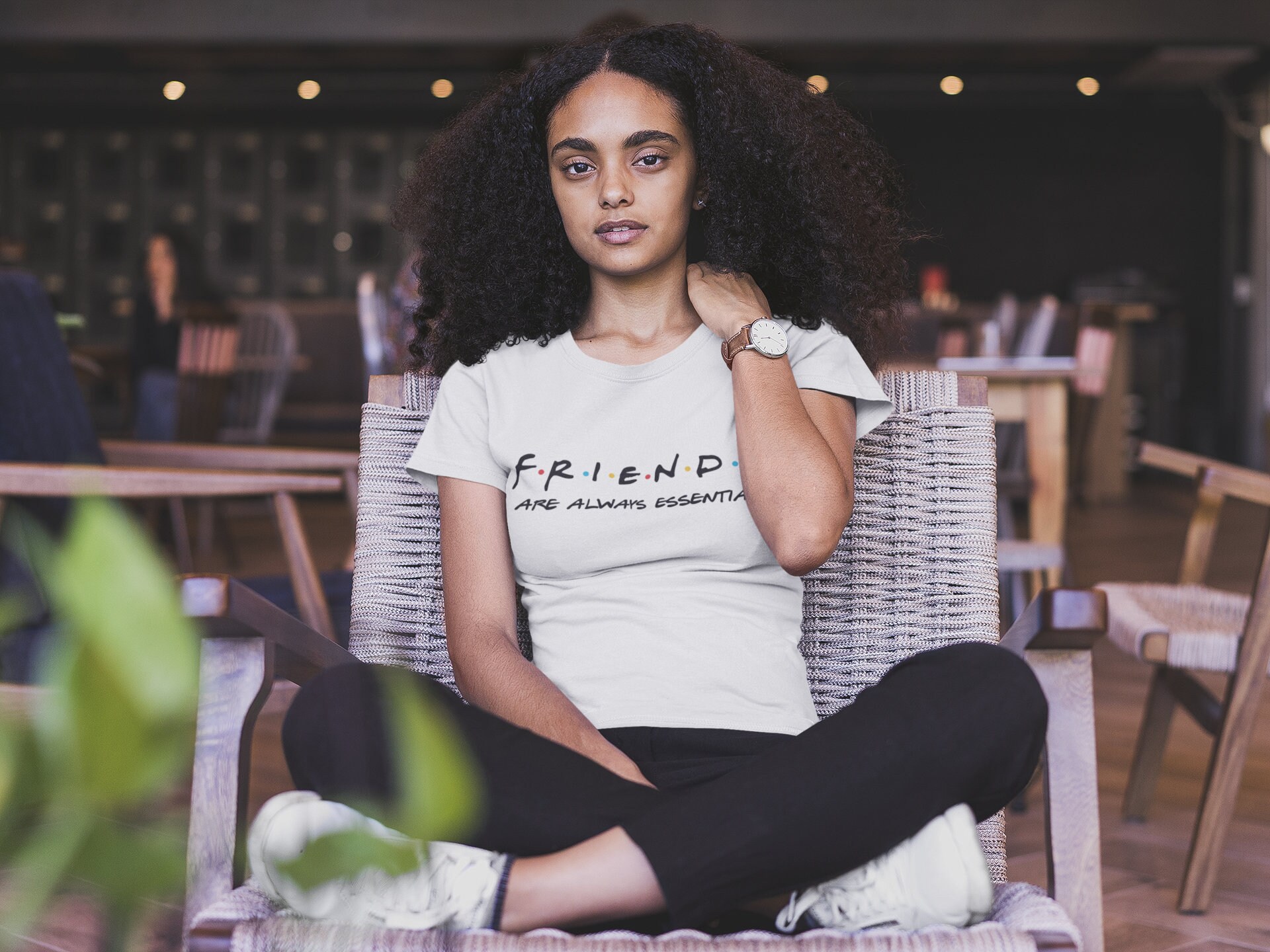 Friends Are Always Essential! Amigos Siempre Son Esenciales, Unisex Top ...