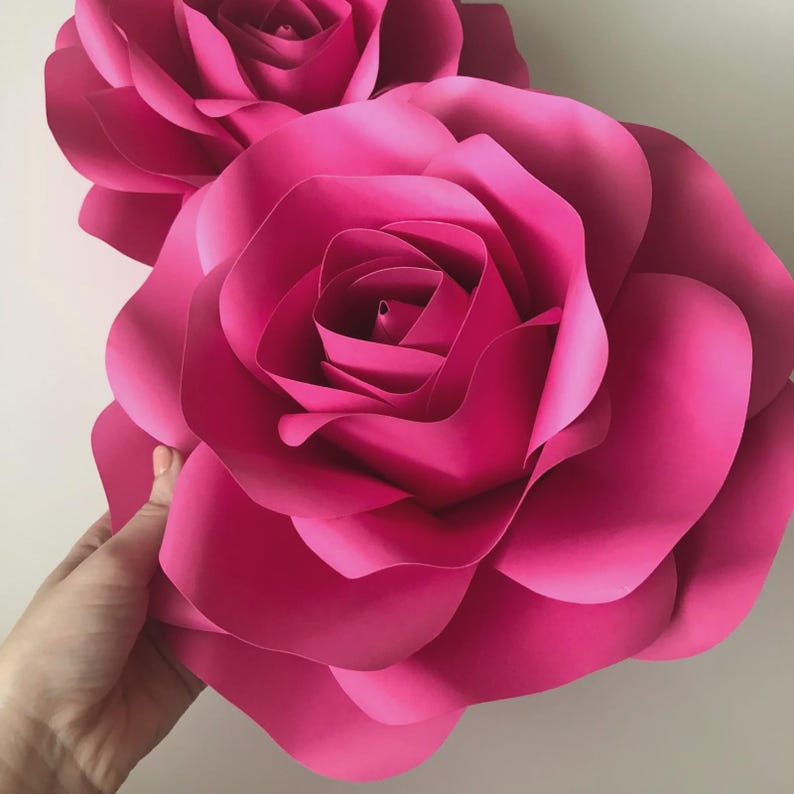 Neville's Medium Rose (10") PDF Template - Etsy