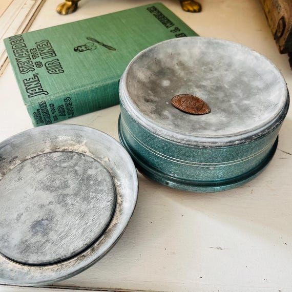 Vintage powder-music box - Gem