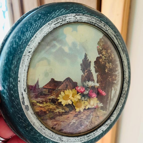 Vintage powder-music box - Gem