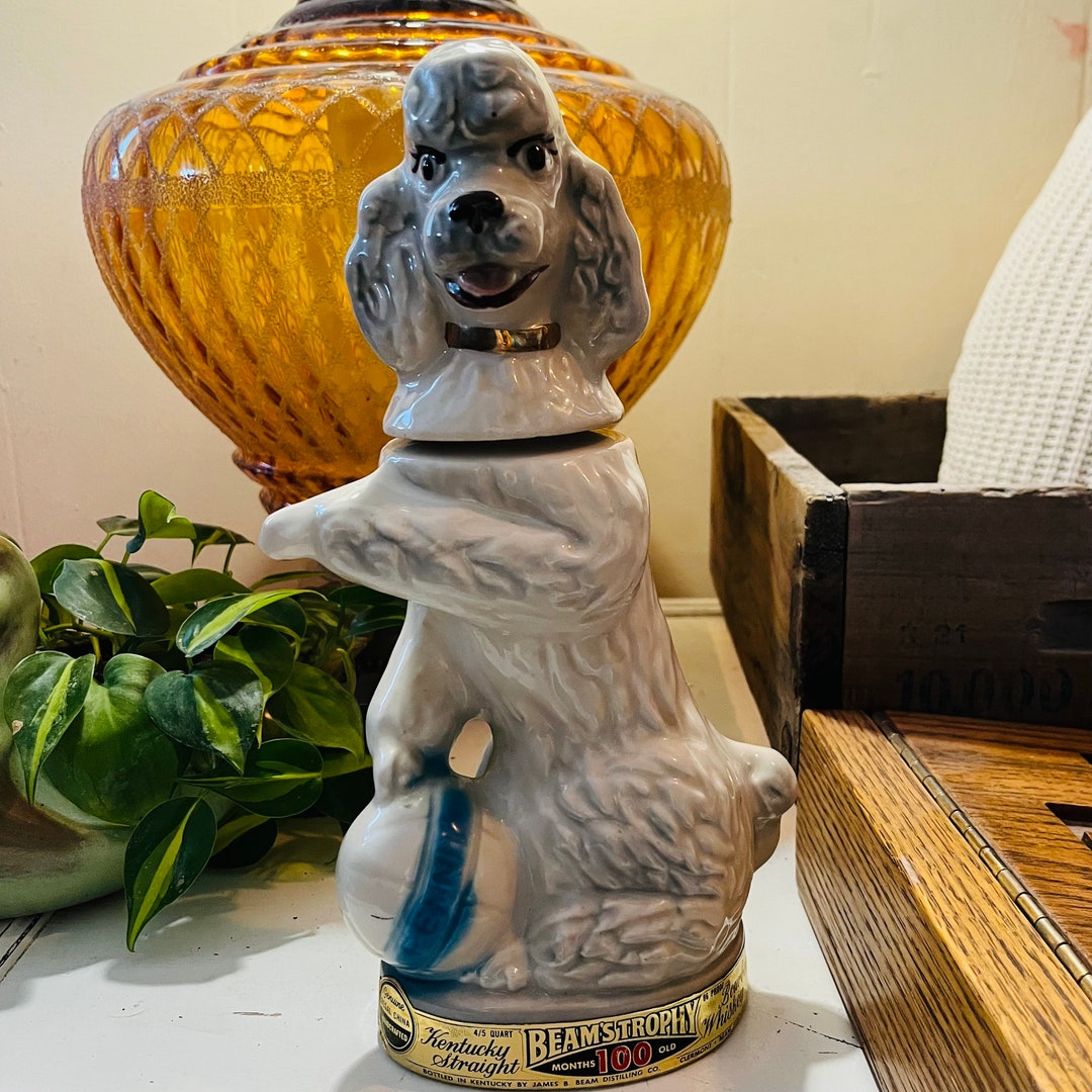 Penny the Poodle Beams 1970s Vintage Decanter - Etsy