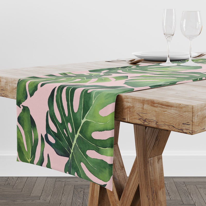 Leaf Table Runner - Etsy