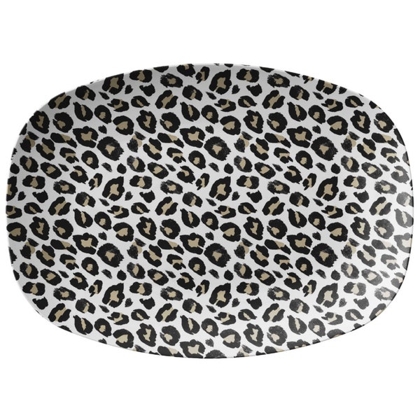 Cheetah Print Dinnerware - Etsy