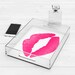 Hot Pink Lips Tray, Lipstick Tray, Lips Decor, Lipstick Decor, Salon ...