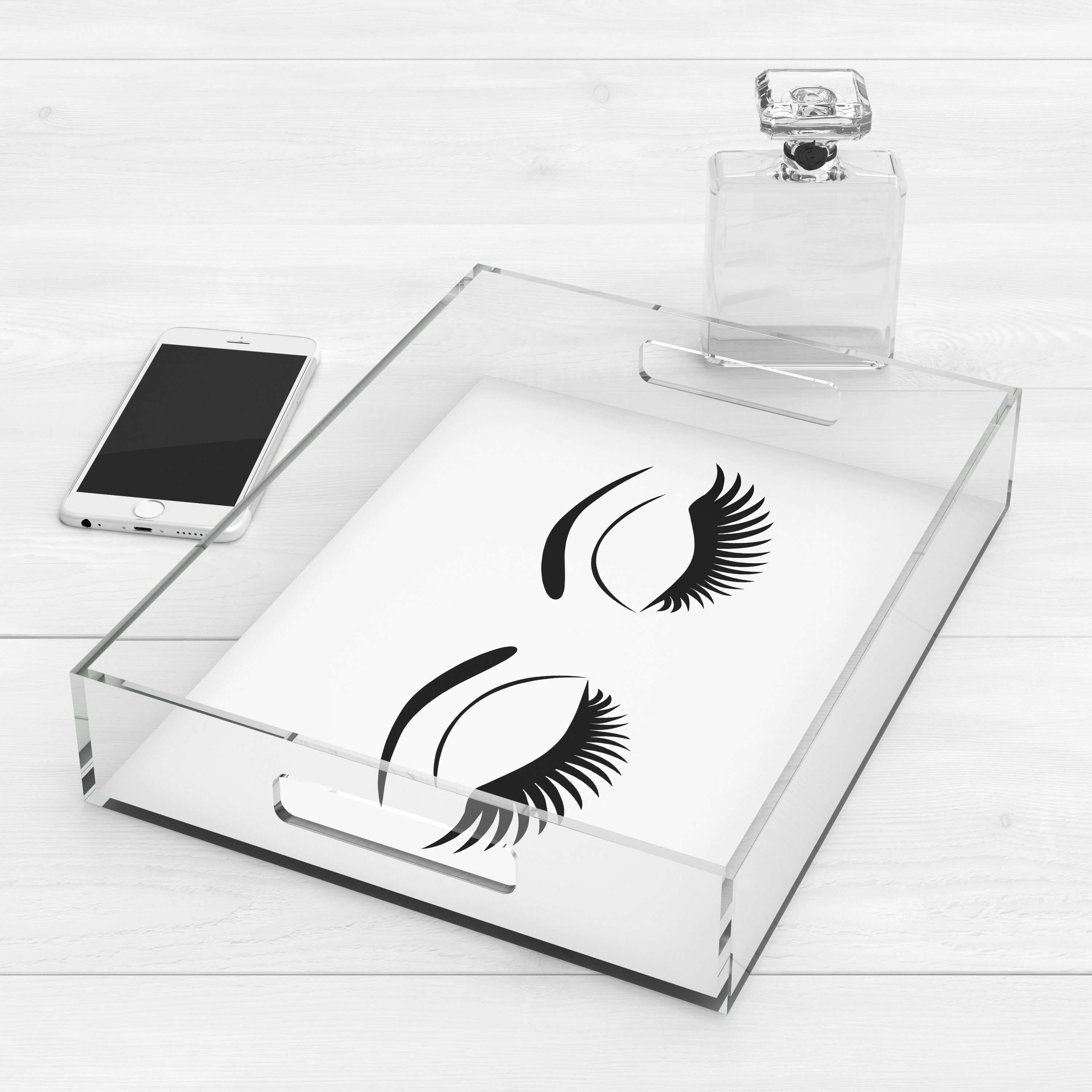 Fabulous Eyelashes Acrylic Tray 8.5x11 Eyelash Decor | Etsy