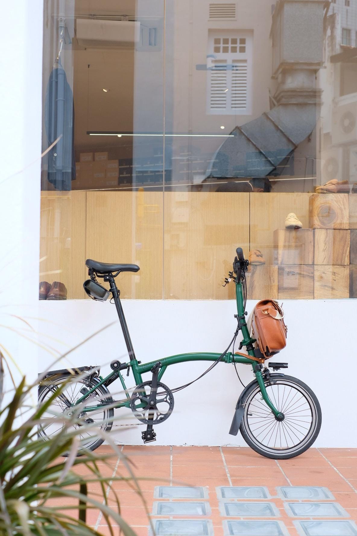 Leather Front Bag for Brompton - Etsy