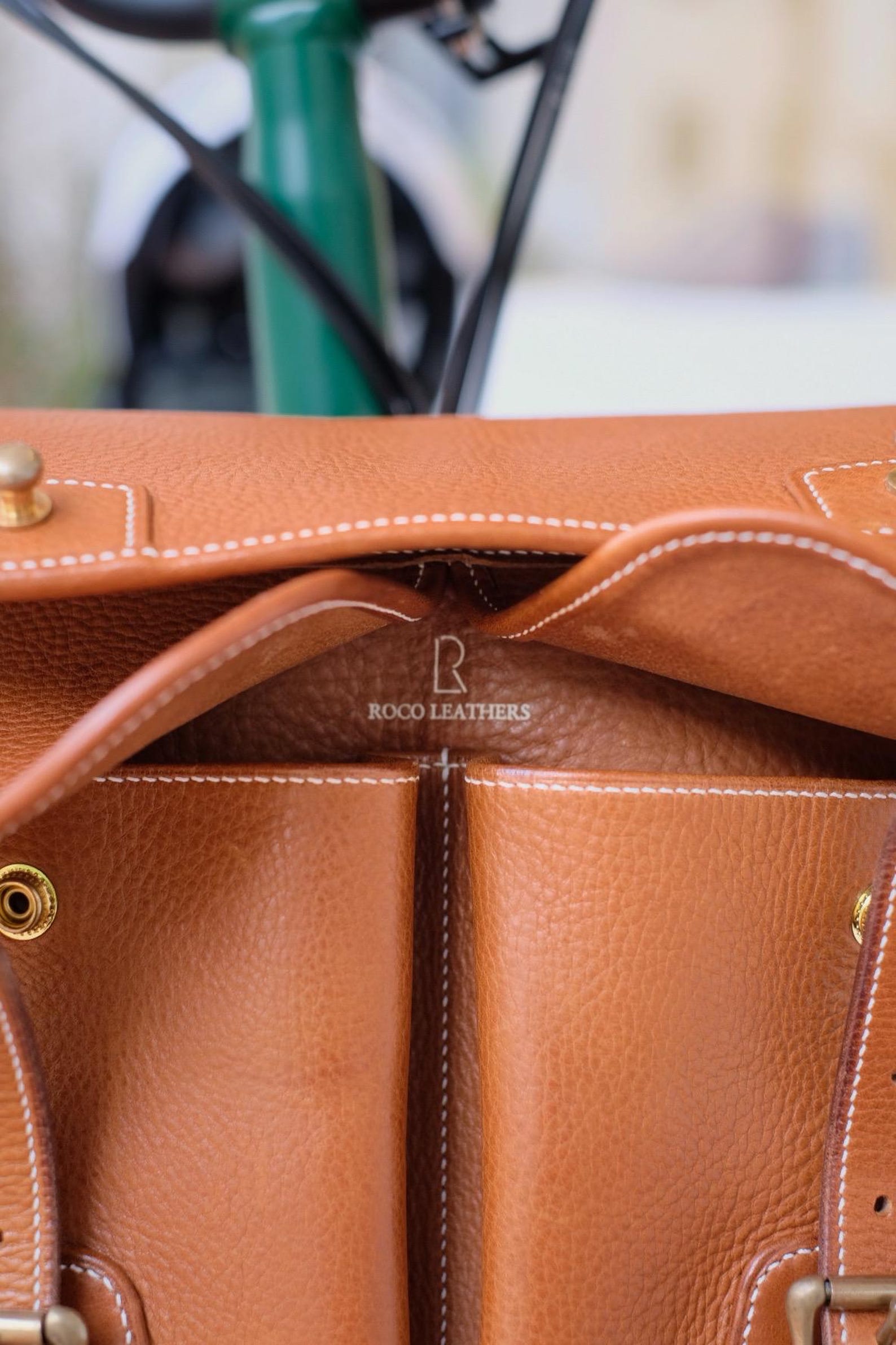 Leather Front Bag for Brompton - Etsy