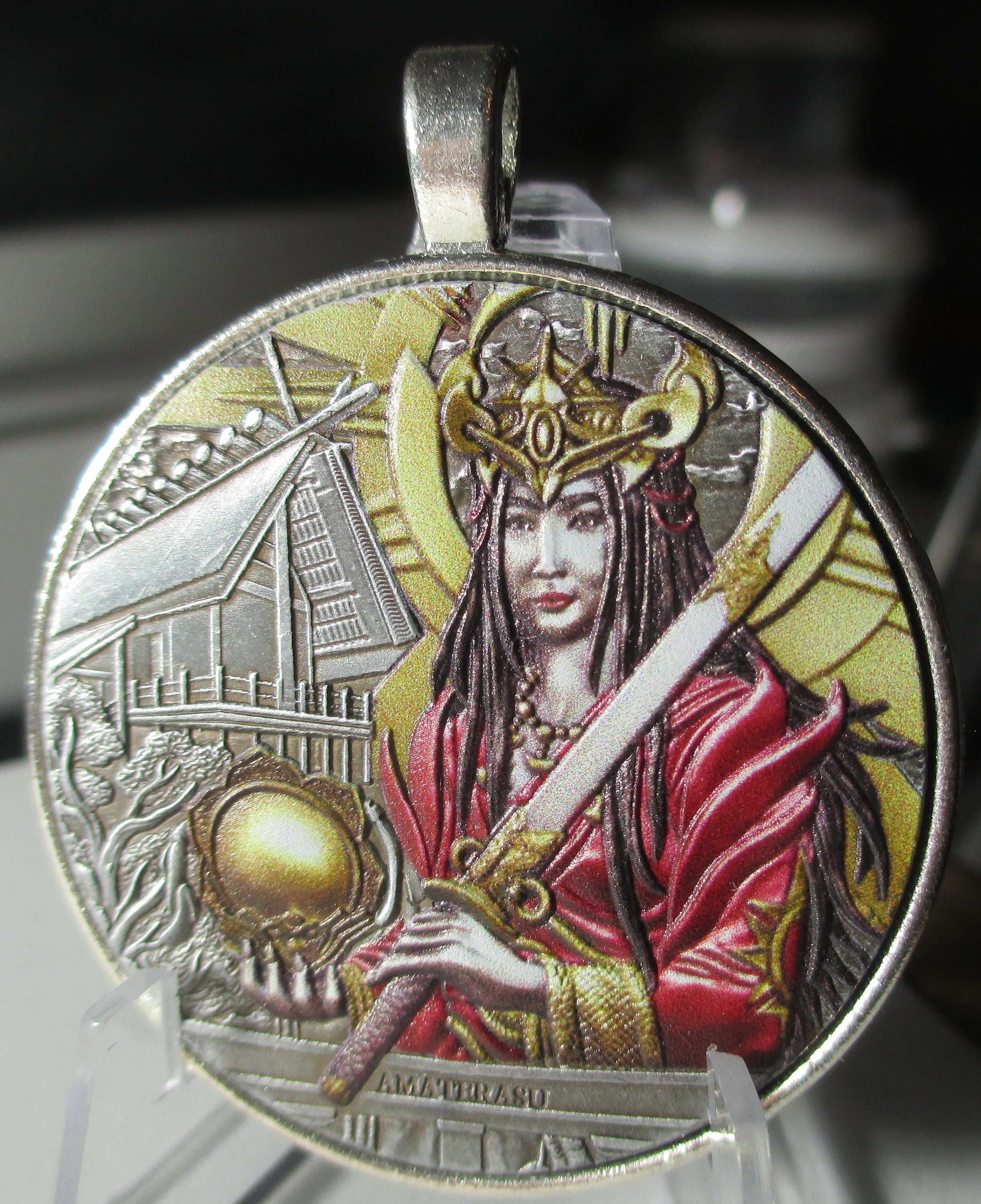 AMATERASU, the Goddess of the Sun and the Universe, Ultra High Relief ...