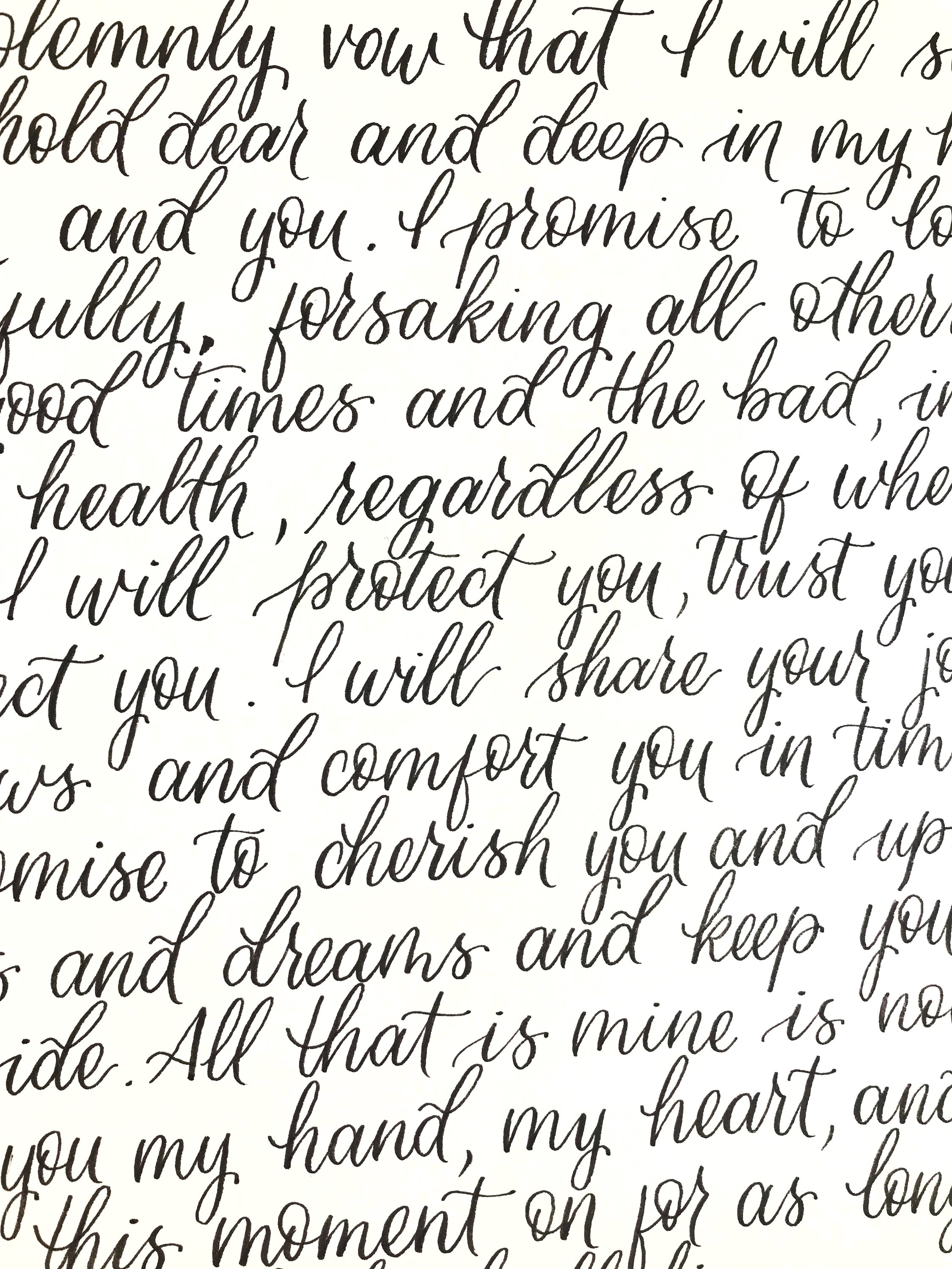 Custom Handwritten Calligraphy Quote Bible Verse Wall - Etsy