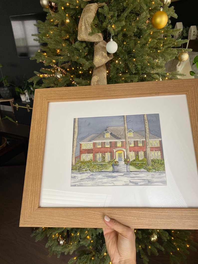 Mc Callister's House Illustration From Home Alone - Etsy