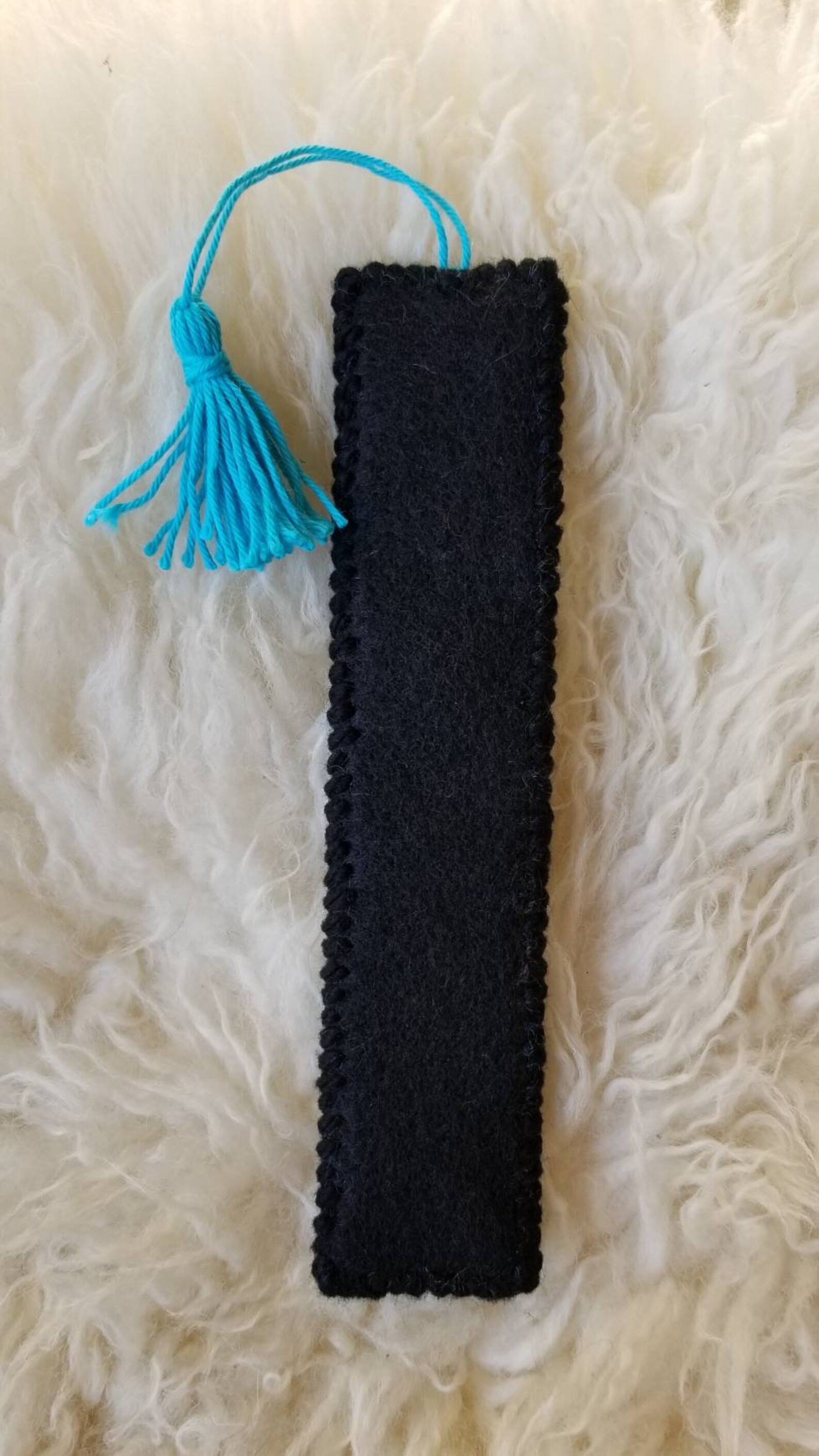 Geometric design bookmark with tassel: bargello bookmark | Etsy