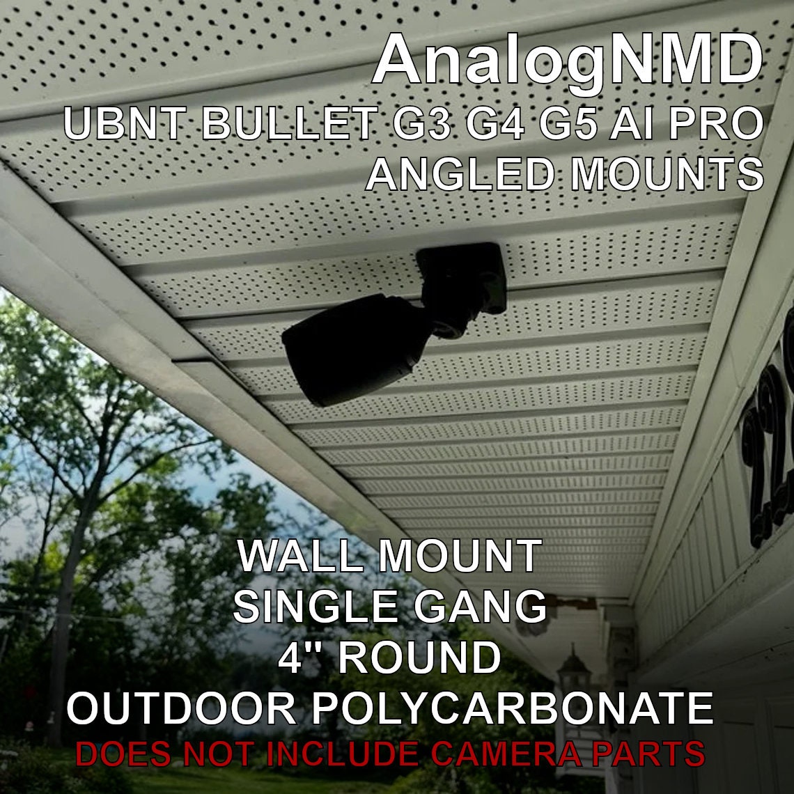 Angled Mount for Ubiquiti Bullet Cam Pro Gen3 Gen4 Ge5 AI, One Size ...