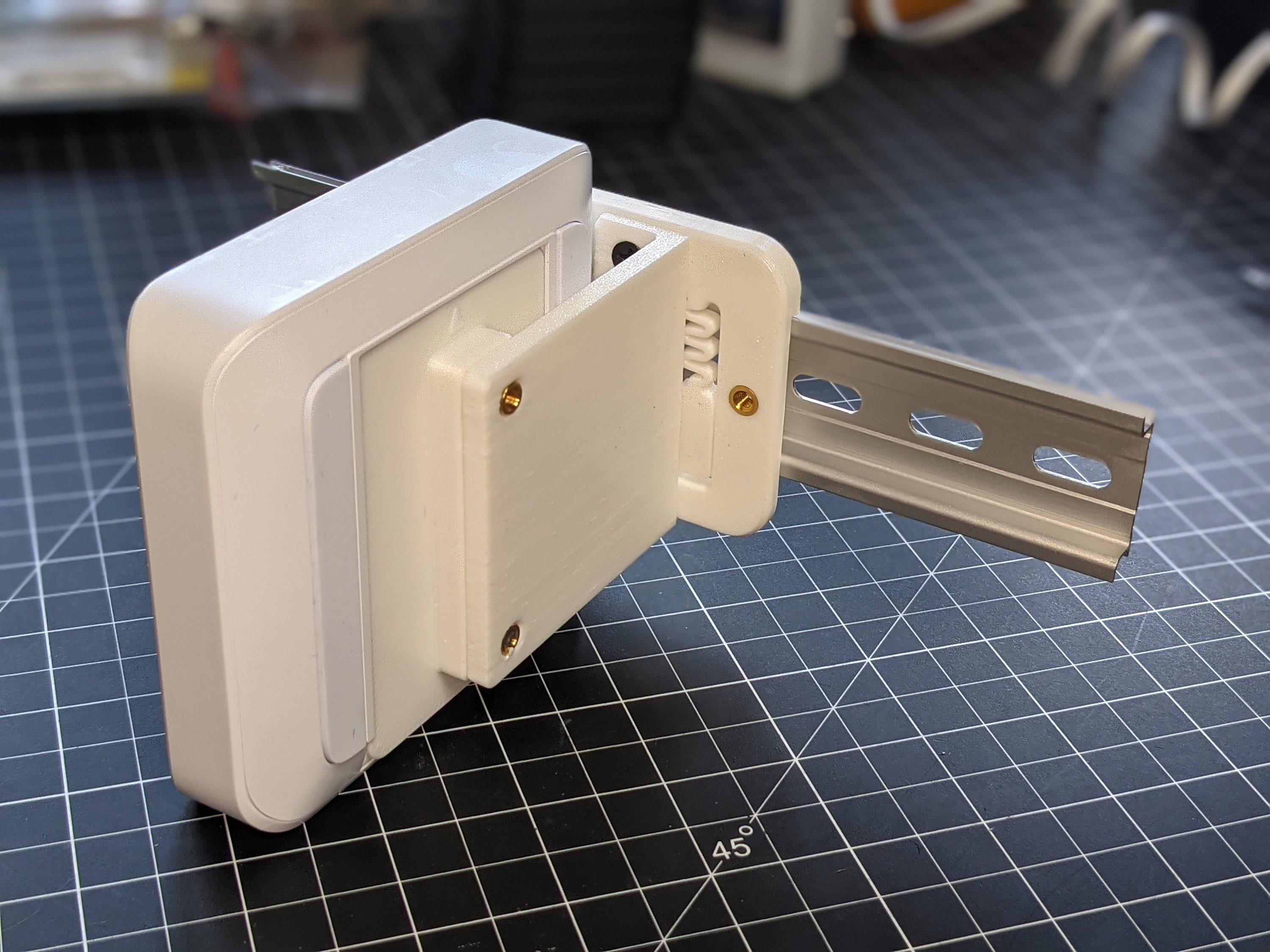 DIN Rail Mount for Unifi Flex 5port POE Switch Usw-flex 46W - Etsy