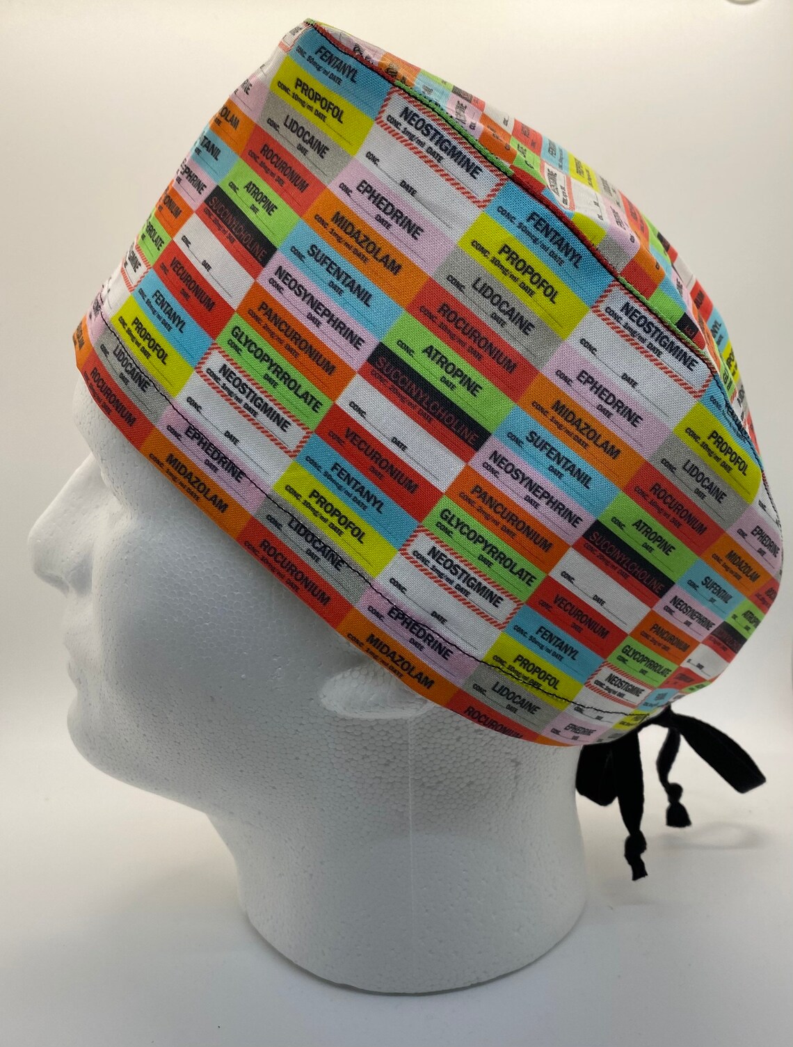 Anesthesia Drug Label Scrub Caps / Buttons | Etsy