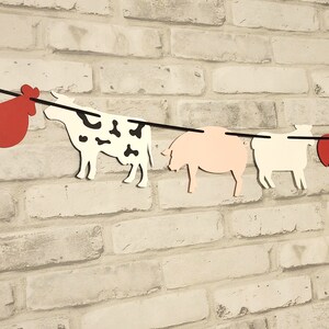 Farm Animal Banner, Animal Birthday Banner, Farm Animals Party, Animal ...