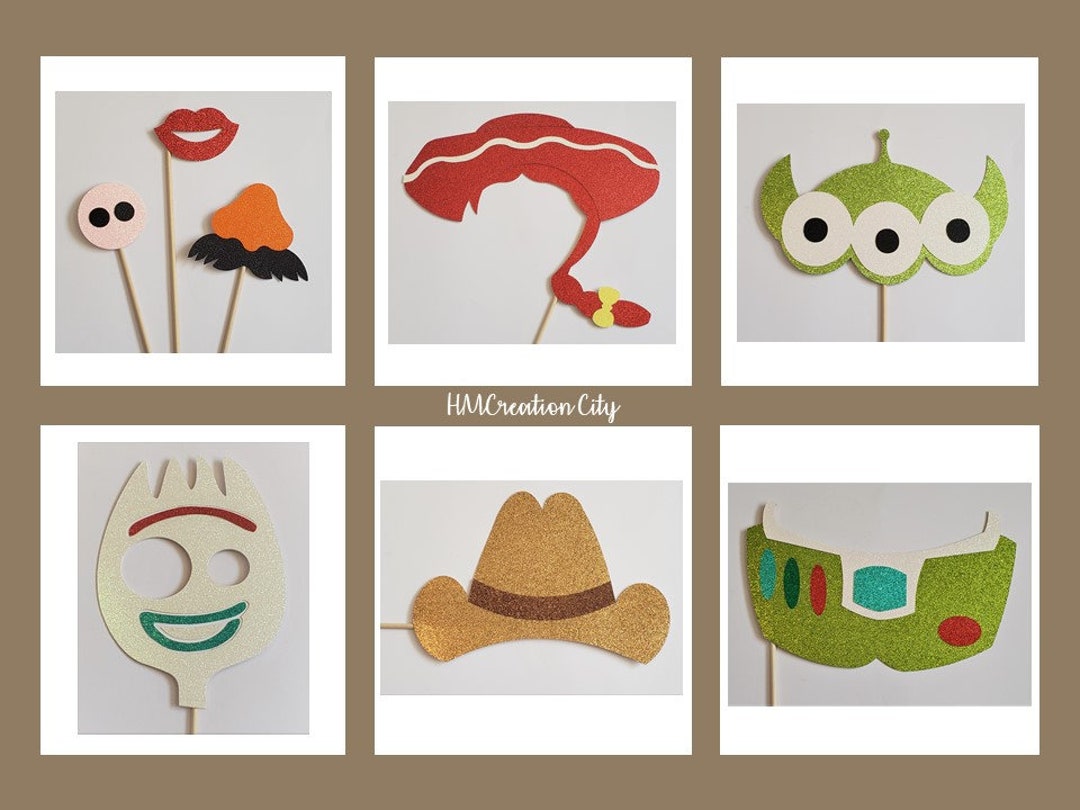 Toy Story Inspired Photo Props-toy Story Party-toy Story Theme-forky ...