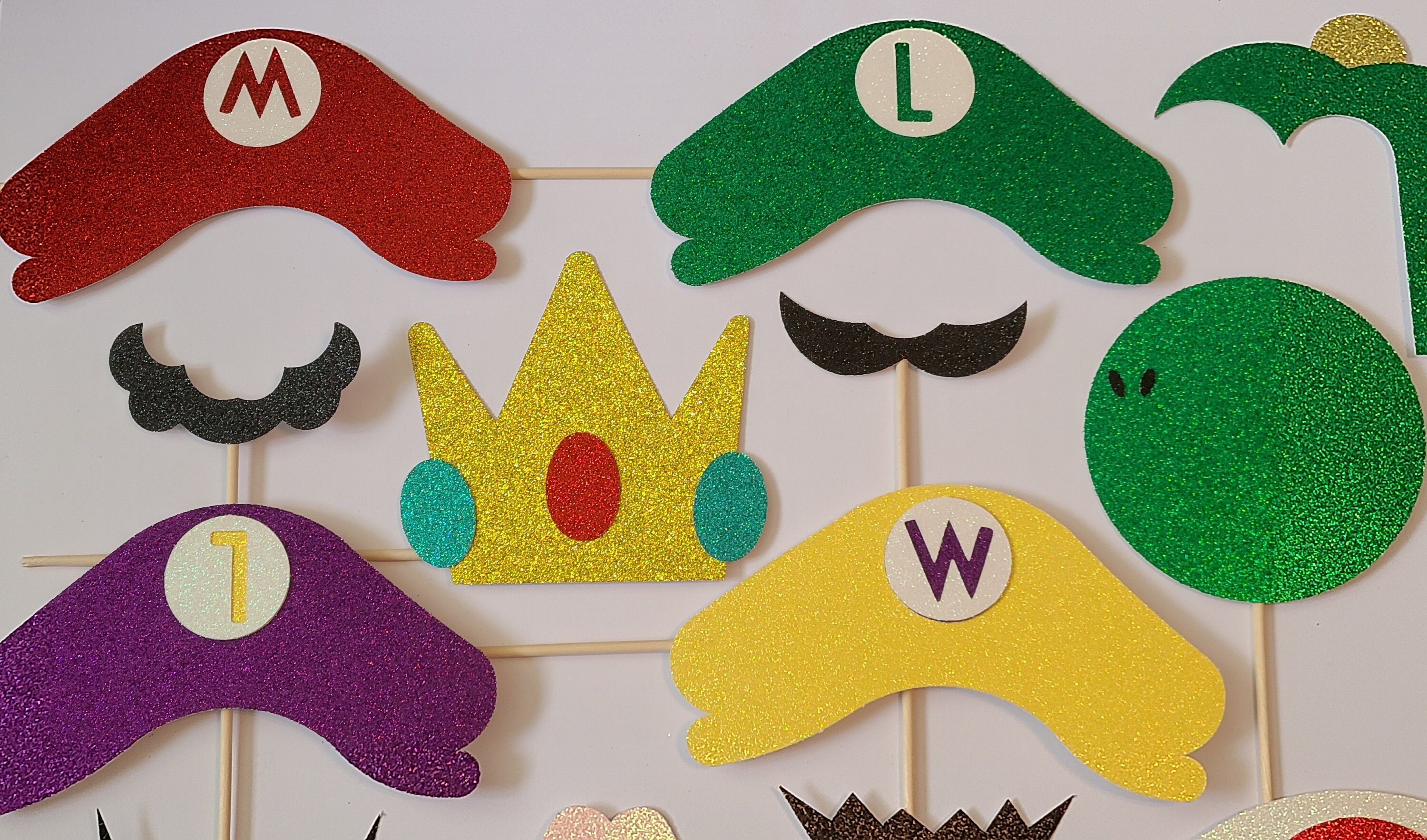 Super Mario Inspired Photo Props | Etsy