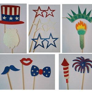 Independence Day Photo Props, 4th of July Photo Props, Fourth of July ...
