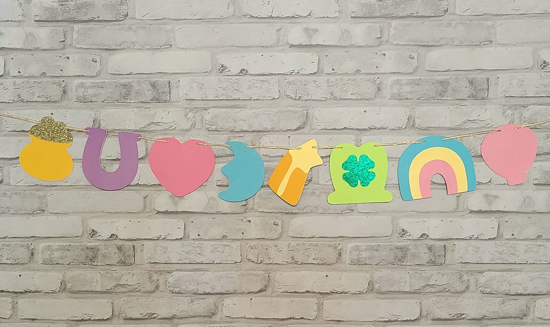 Lucky Charm Marshmallow Banner - Etsy