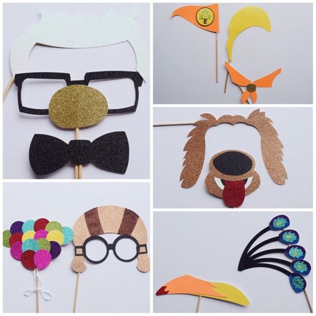 Up Inspired Photo Props, up Party Decor, Custom Photo Props, up Theme ...