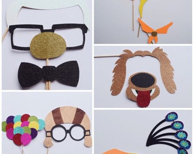 Up Inspired Photo Props, up Party Decor, Custom Photo Props, up Theme ...