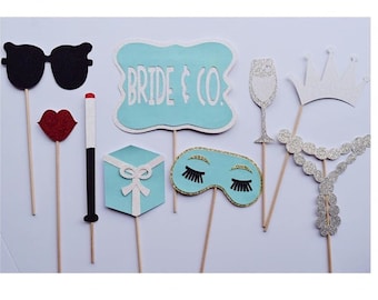 Breakfast at Tiffany's Photo Booth Props: paris PARTY Props Printable ...