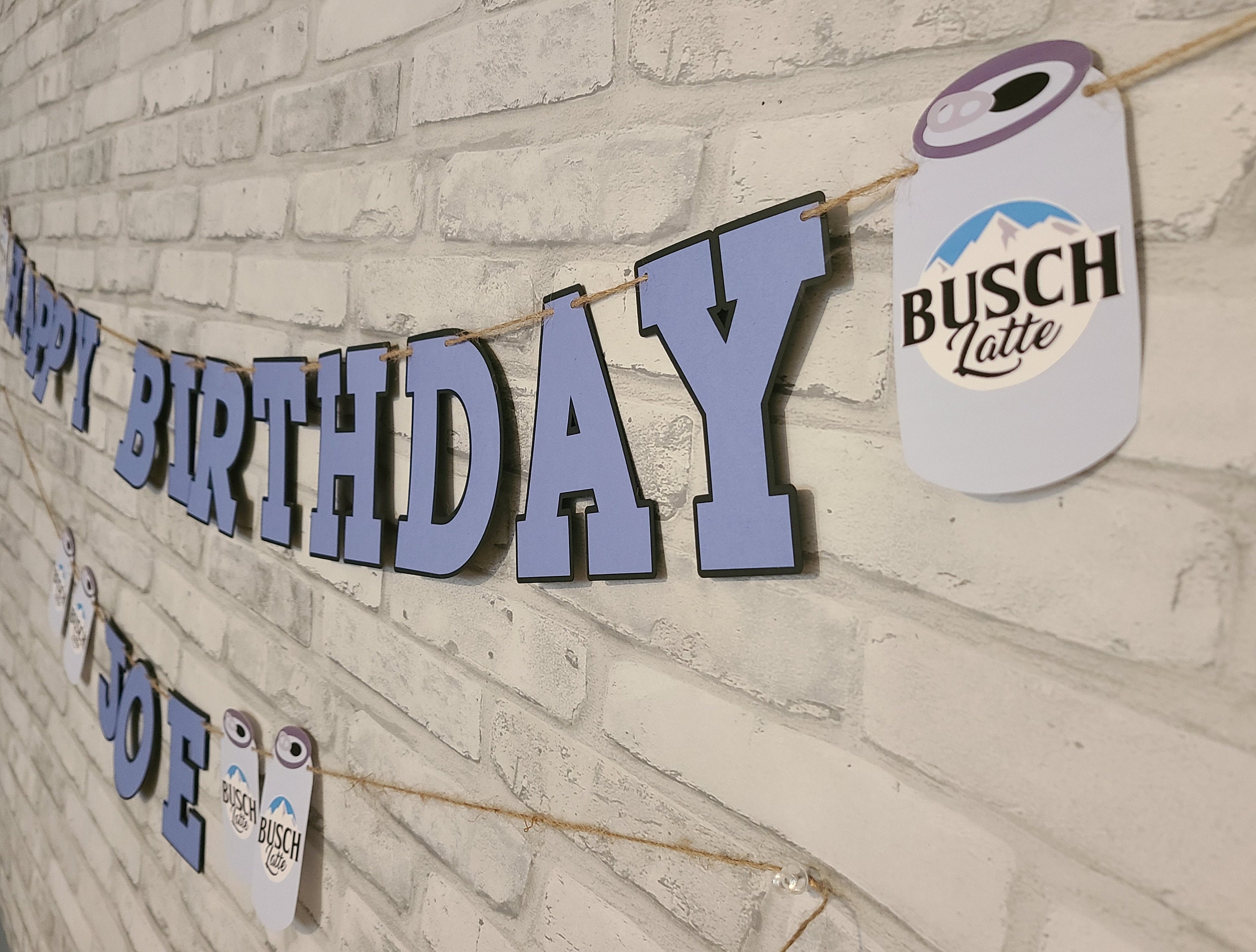 Beer Inspired Birthday Banner Beer Party - Etsy