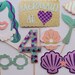 Mermaid Photo Props, Mermaid Party, Mermaid Birthday, Custom Photo ...