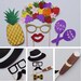 Cuban/brazilian Inspired Party Photo Props, Custom Photo Props, Salsa ...