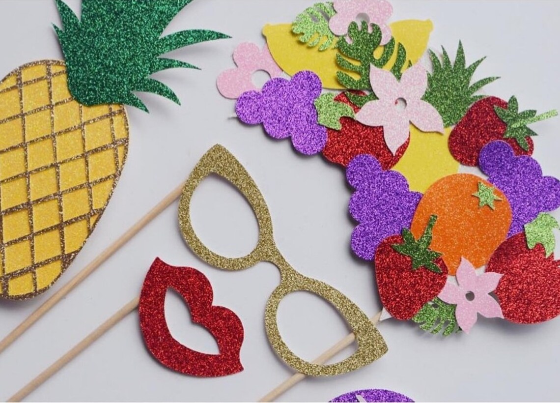 Cuban/brazilian Inspired Party Photo Props Custom Photo | Etsy