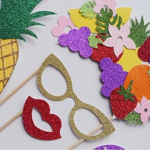 Cuban/brazilian Inspired Party Photo Props, Custom Photo Props, Salsa ...